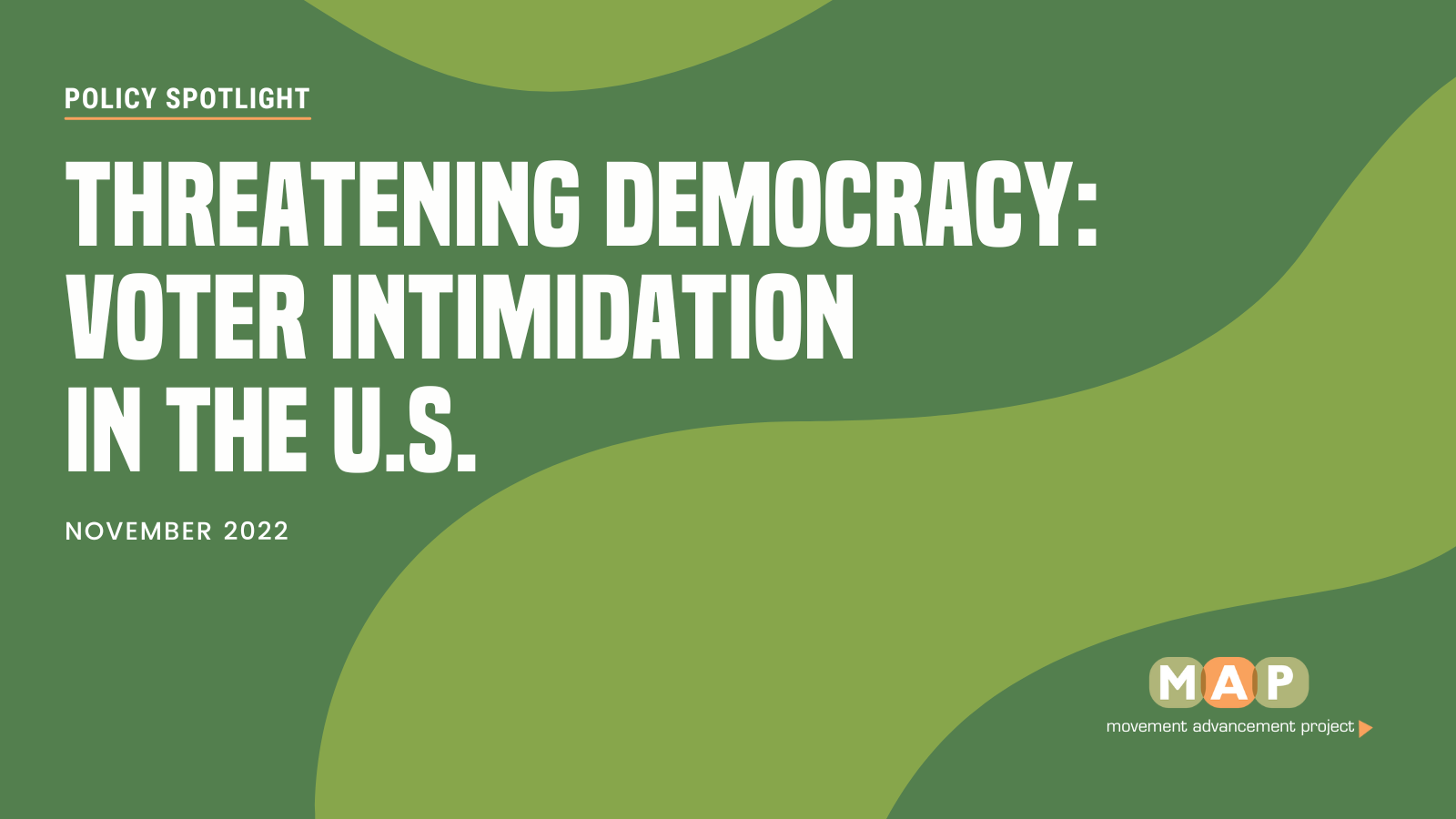 Movement Advancement Project | Threatening Democracy: Voter ...